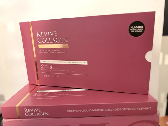 REVIVE COLLAGEN ENHANCED Plus X14 Days Boxes £21.48 - PicClick UK