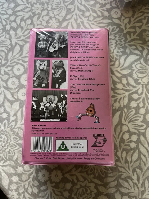 PINKY AND PERKY AND CO. - VHS VIDEO. 3D Cover. 1990 £2.77 - PicClick UK