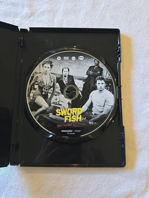 SWORDFISH (DVD, 2001) John Travolta Halle Berry Movie Film FREE SHIPPING! $5.00 - PicClick AU