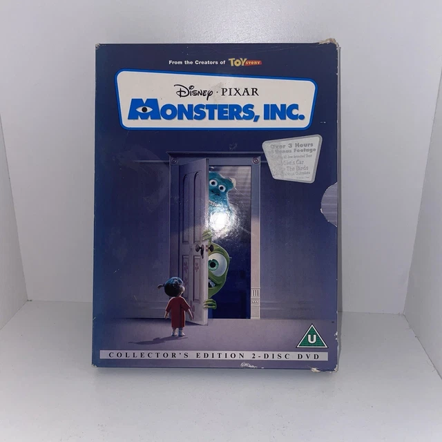 MONSTERS, INC. 2 disc DVD [Collector's Edition] (2001) £1.99 - PicClick UK