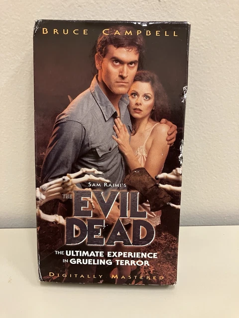 VINTAGE VHS SAM Raimi THE EVIL DEAD Cult Horror Movie Classic Bruce ...