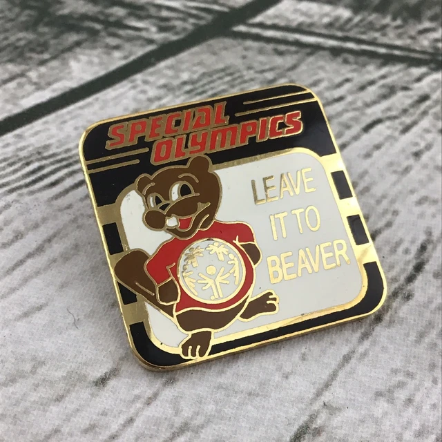 VINTAGE SPECIAL OLYMPICS Leave It To Beaver Collectible Pin Lapel Pin ...