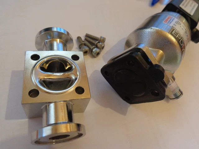 GEMU 650 DIAPHRAGM Valve + Electrical position indicator 1234 Clamp D ...