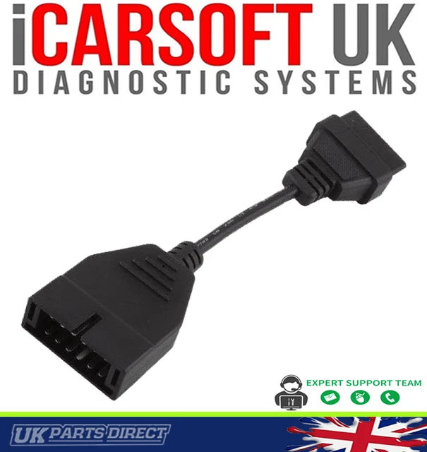 12 PIN TO 16 Pin Diagnostic Adapter Lead for GM Early Models £12.48 ...