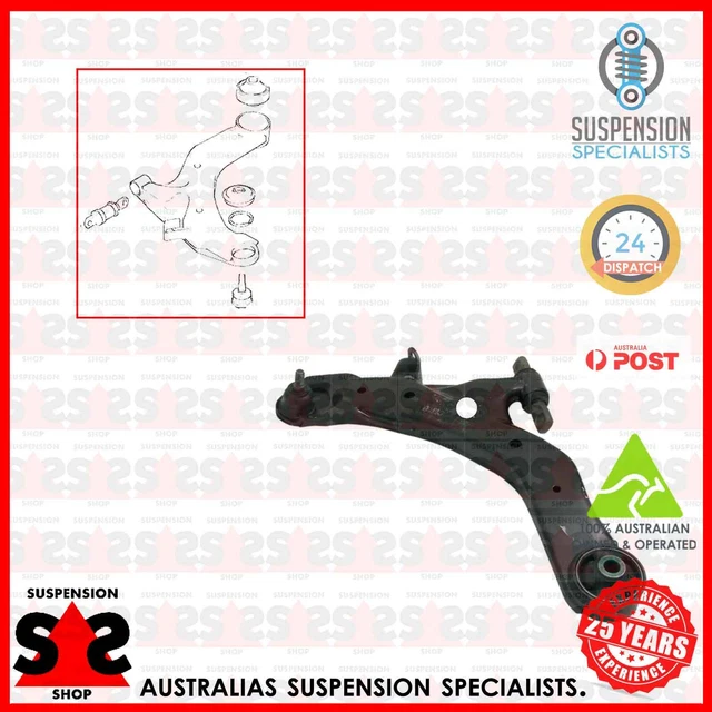 LEFT FRONT CONTROL Arm/Trailing Arm, Wheel Suspension Suit HYUNDAI Tiburon 2.7 EUR 77,94 ...