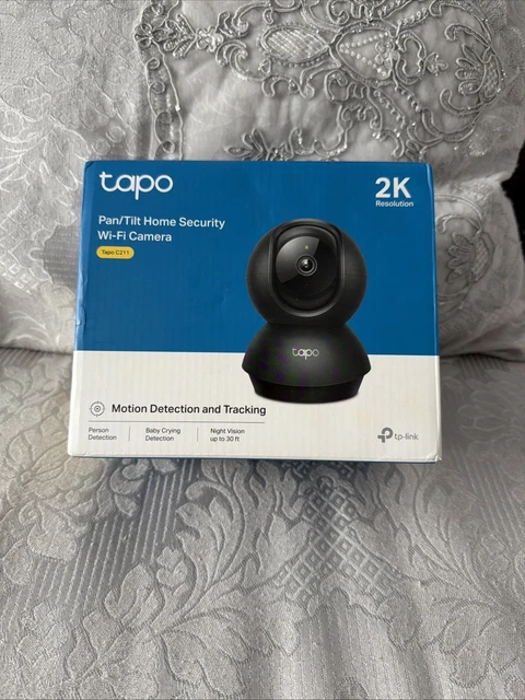 📷 TP-LINK TAPO C211 Pan/Tilt Wi-Fi Security Camera – 2K – New Sealed £ ...