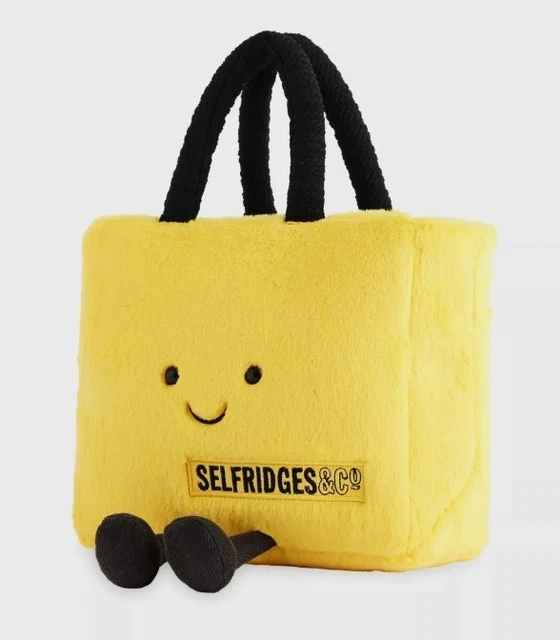AUTHENTIC JELLYCAT EXCLUSIVE: Selfridges Yellow Bag Limited Christmas ...