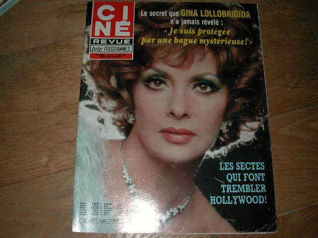 CINE REVUE 1982 GINALOLLOBRIGIDA cover MATT DILLON LYNDA CARTER ROBERT TAYLOR EUR 9,00 - PicClick FR