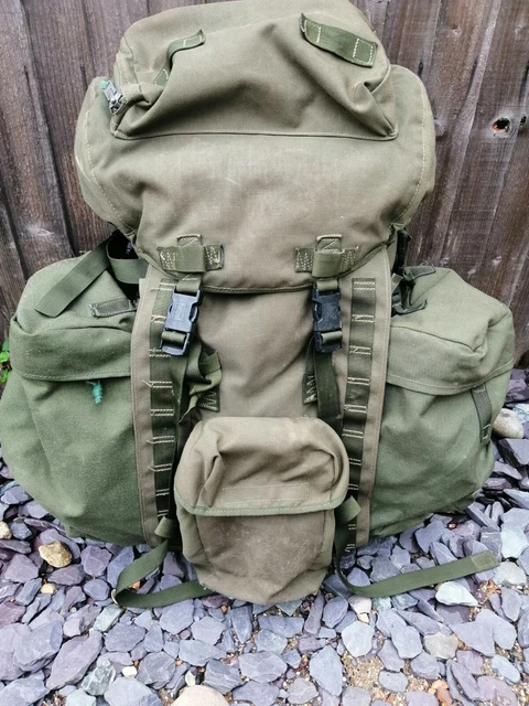 BRITISH ARMY OLIVE Green 120 L Bergen Rucksack £64.99 - PicClick UK