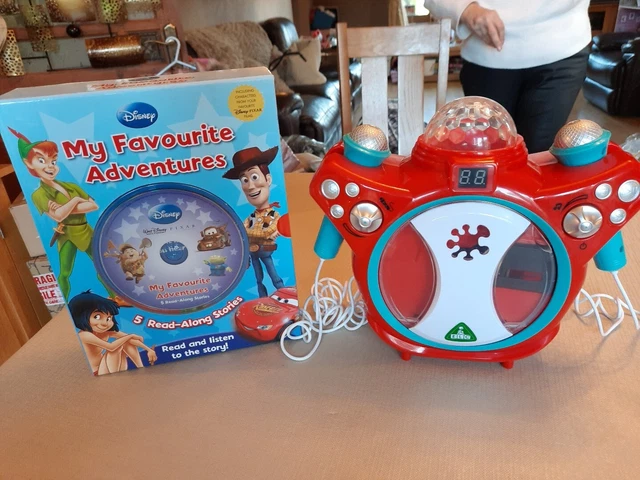 DISNEY CD MY Favourite Adventure Read Along Books & CD Player With ...
