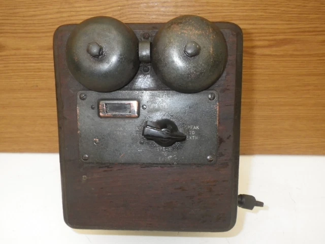 ANTIQUE GPO TELEPHONE Bell Set No. 20 Untested £5.00 - PicClick UK