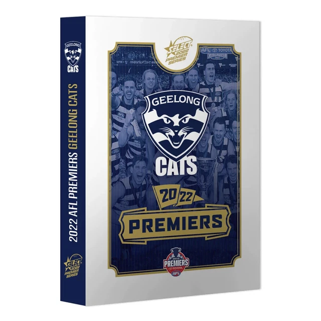 2022 AFL SELECT Geelong Cats Premiership Premiers Set 25 Trading Cards ...