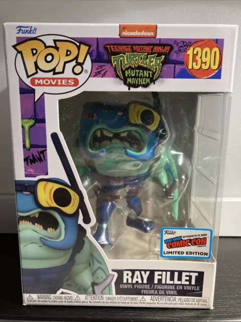 FUNKO POP - Ray Fillet Official NYCC 2023 Stickered Exclusive *UK ...