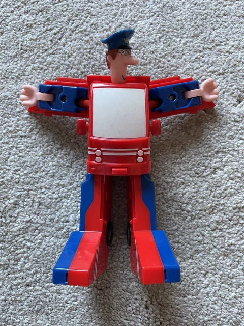POSTMAN PAT TOY Delivery Van Push Along Transformer 2008 £4.00 ...