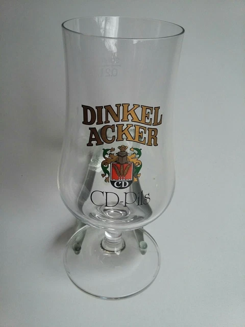 ALTES BIERGLAS Dinkelacker CD-Pils 0,2l EUR 3,00 - PicClick DE
