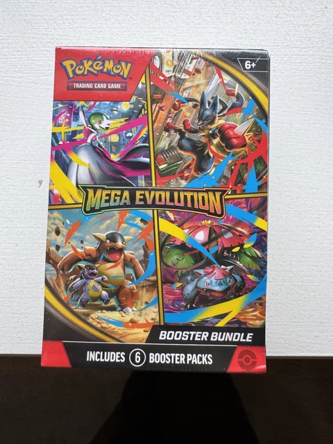 POKÉMON TCG MEGA Evolutions Booster Bundle - (Brand NEW & Sealed) £37. ...