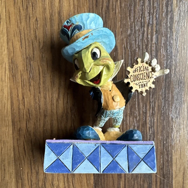 WALT DISNEY TRADITIONS Showcase Jiminy Cricket Figurine Pinocchio by ...