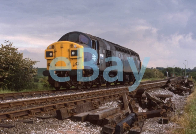 35MM RAILWAY SLIDE of Class 97 97406 @ Madeley Road Copyright to Buyer ...