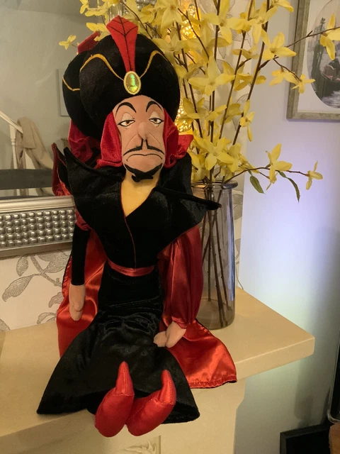 DISNEY STORE JAFAR Aladdin Large Plush 21” Villains Doll Toy £15.50 ...