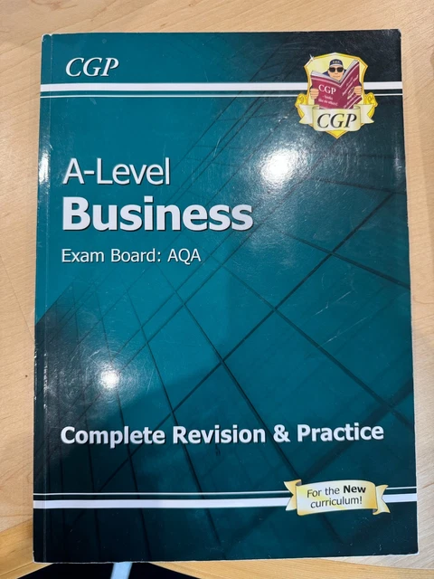 CGP A-LEVEL BUSINESS Studies AQA Complete Revision Practice £4.96 ...