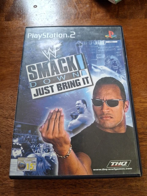 WWE SMACKDOWN! HERE Comes the Pain PlayStation 2 PS2 Game with Booklet ...