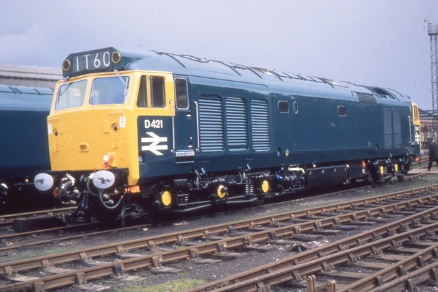 35MM RAILWAY SLIDE: COLOUR-RAIL: DE 746: CLASS 50: D421 £2.00 - PicClick UK