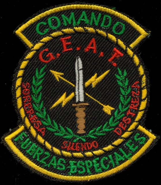 PANAMA DEFENSE FORCE Special Force Fuerzas Especiales Commando GEAT ...