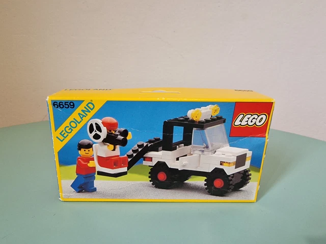 LEGO VINTAGE SET Legoland Town 6659 T.V. Camera Crew, MISB, new, sealed ...