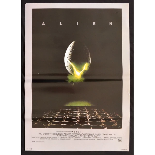 AFFICHE ALIEN RIDLEY Scott Sigourney Weaver Cartwright Stanton W64 EUR 40,11 - PicClick FR