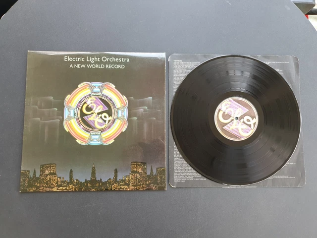 ELECTRIC LIGHT ORCHESTRA - A New World Record 1976 Uk 12" Vinyl Record ...