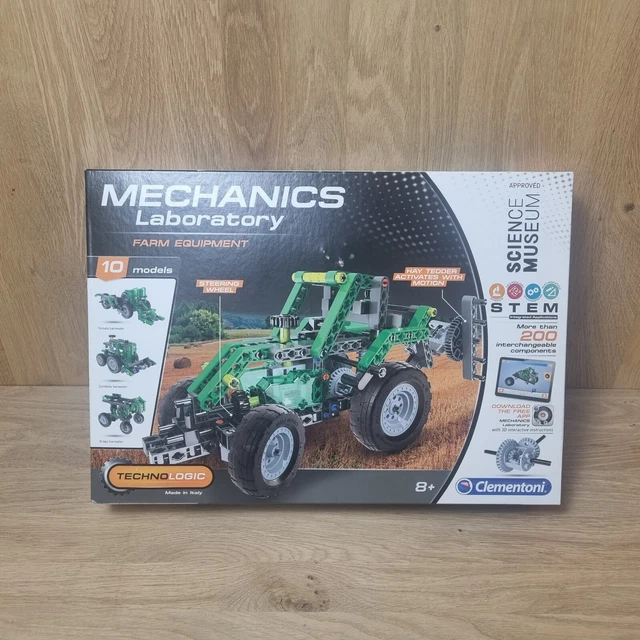 MECHANICS LABORATORY CONSTRUCTION Set 10 Farm Models Tractor Harvester ...