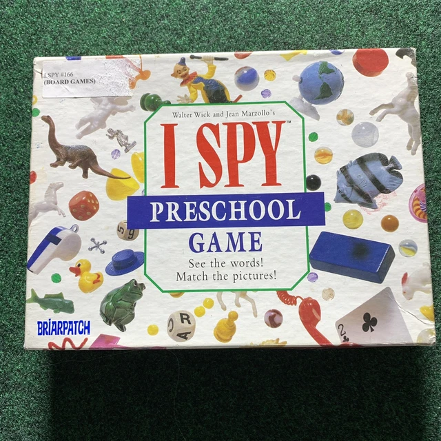 VINTAGE 1998 BRIARPATCH I Spy Preschool Board Game - Complete in Great ...