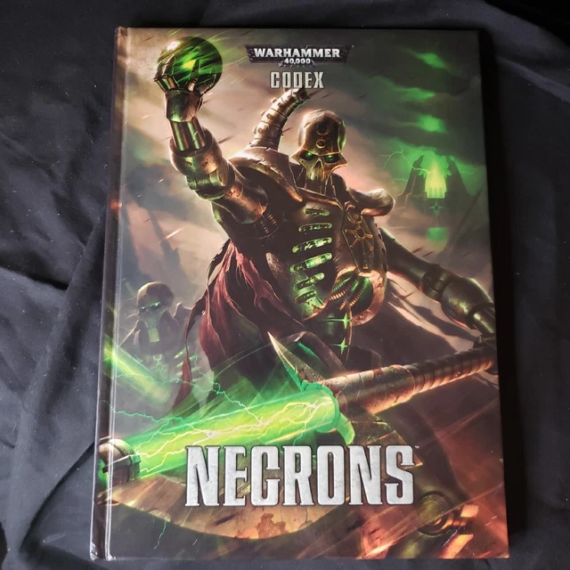 CODEX: NECRONS - Warhammer 40,000 Supplement Book - Games Workshop 2015 ...