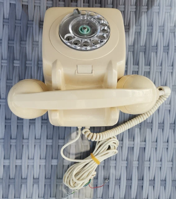 VINTAGE 1970’S GPO 706F Rotary Dial Telephone £18.29 - PicClick UK