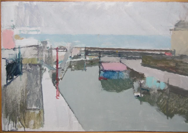 ST AUSTELL CHARLESTOWN Harbour, Cornwall Mark Dunford Original Semi ...