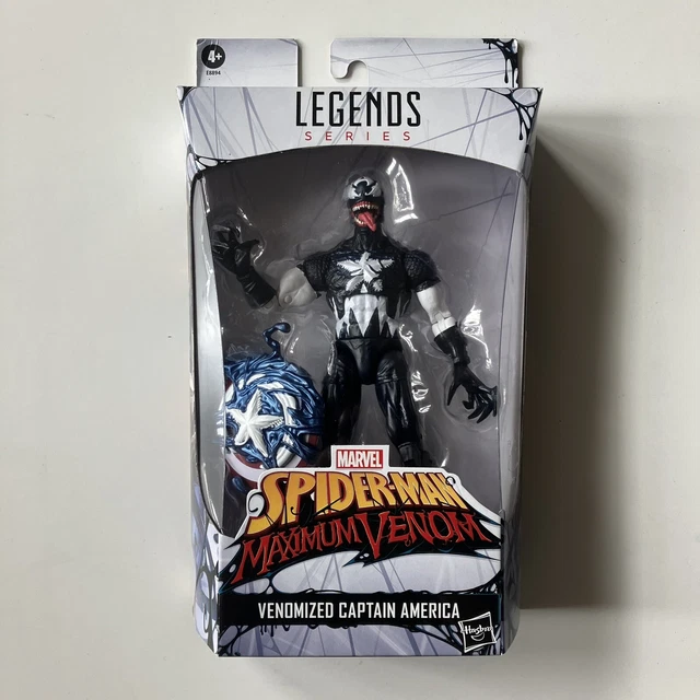 MARVEL LEGENDS SPIDER-MAN Maximum Venom venomized captain america ...