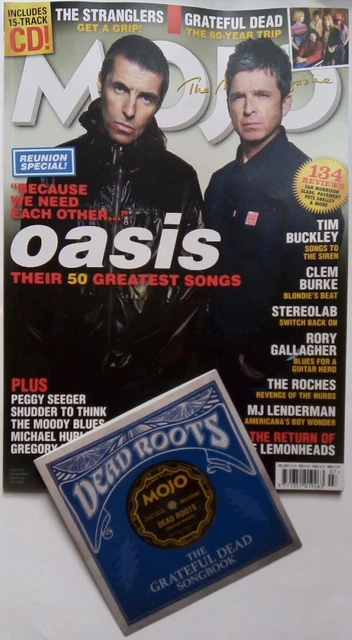 NEW JULY 2025 Issue 380 Mojo Magazine: Oasis + The Grateful Dead ...