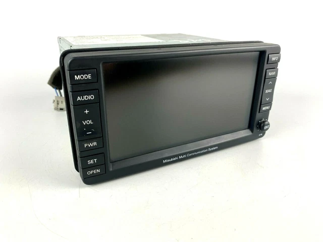 MITSUBISHI LANCER NAVIGATION Multi Communication Système Tête Unité ...