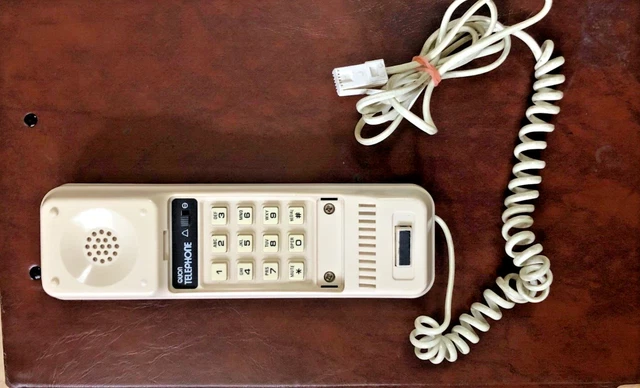 VINTAGE OLD STYLE Retro Push Button Phone £9.95 - PicClick UK