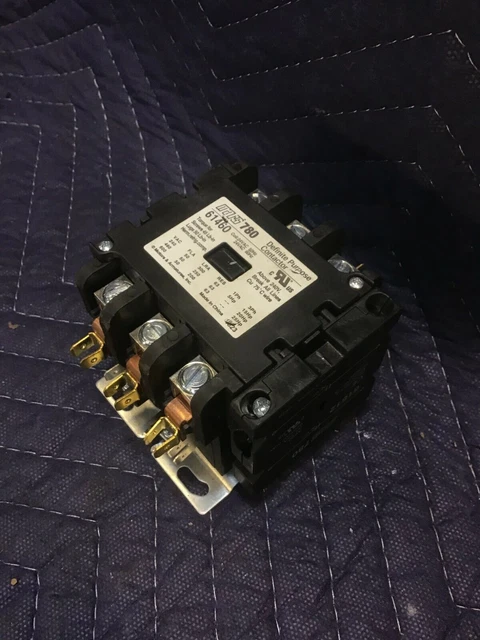 MARS 780 61460 Definite Purpose Contactor 50A 600 Volt 3 Pole Coil ...