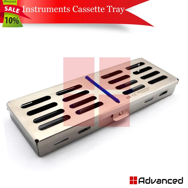 STAINLESS STEEL STERILIZATION Cassette Autoclave Dental Instruments ...