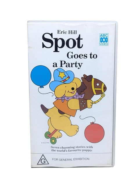 ERIC HILL SPOT Goes To A Party (VHS, 1994) | PAL | Vintage Rare | ABC ...