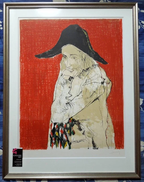 RARE, GENUINE WORK, limited to 120 pieces, 1977, Jean Jansen, Clown ...