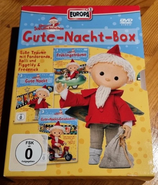 DVD UNSER SANDMÄNNCHEN - Gute-Nacht-Box 3 DVDs EUR 5,00 - PicClick DE