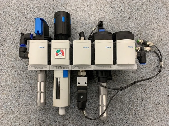 FESTO MS6-LFR-1/2 PNEUMATIC Air Filter Regulator Dump Valve Set £150.00 ...