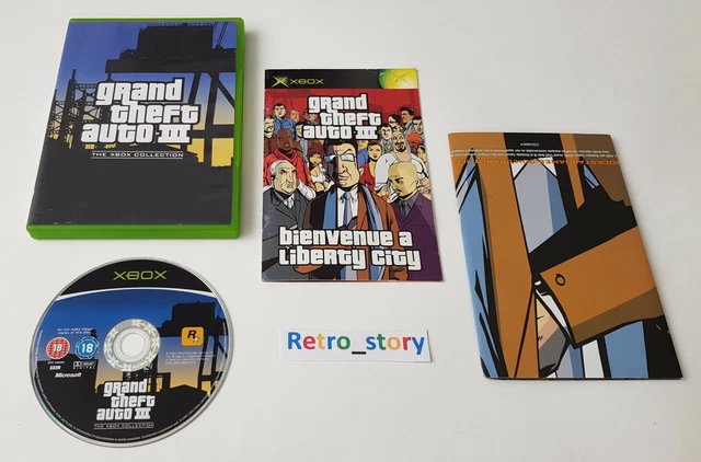MICROSOFT XBOX - Grand Theft Auto GTA III 3 - PAL EUR 9,99 - PicClick FR