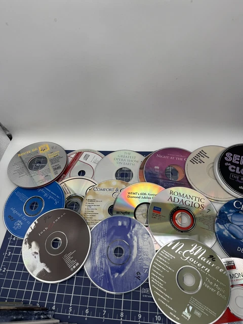 LOT OF 100 Loose Music Cds (Discs Only) Opera Classical Wholesale CDs ...
