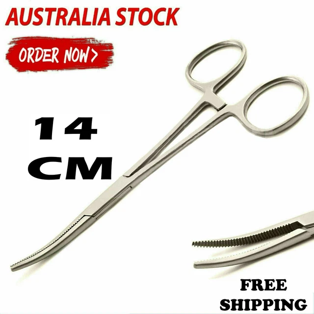 SURGICAL KELLY Locking Artery Forceps Curved Hemostat Needle Plier 14 CM EUR 5,76 - PicClick DE
