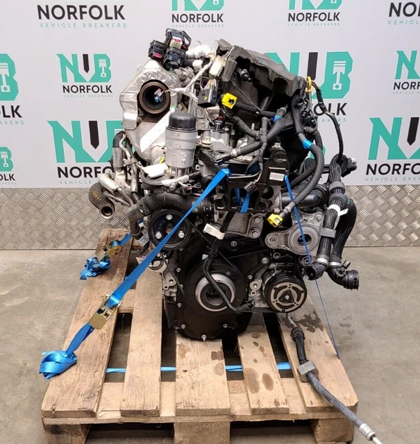 LAND ROVER 204DTY 2.0l Diesel Engine Complete AJ21D4 LR140108 MHEV 30/4 ...