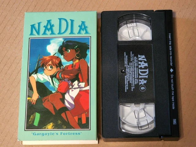 NADIA VOL. 6 Gargoyle's Fortess Anime Vhs Tape In Box 1992 Video Comics ...